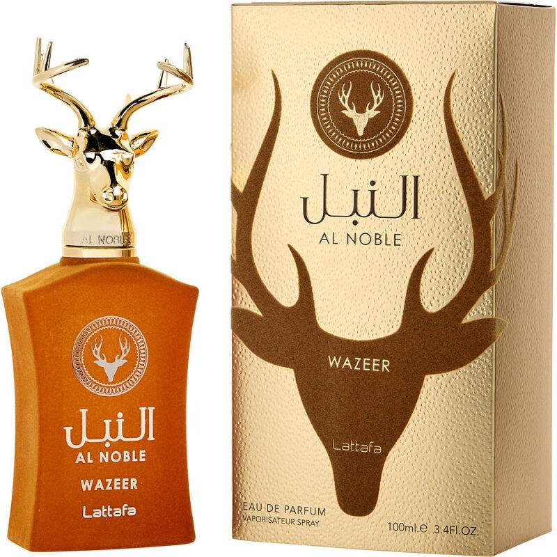 LATTAFA- AL NOBLE WAZEER 3.4 EDP 100ML" VELVET IRIS " BY PANA DORA TWIST LUXURY RICH SMELLING ...